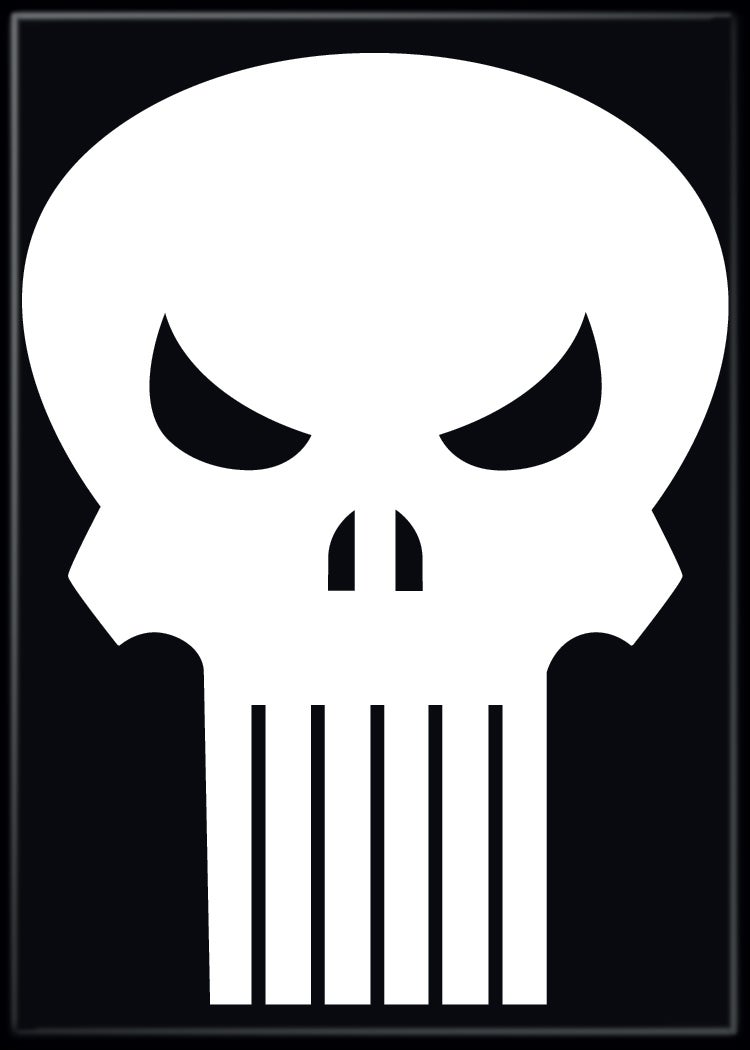 Punisher Skull Vector