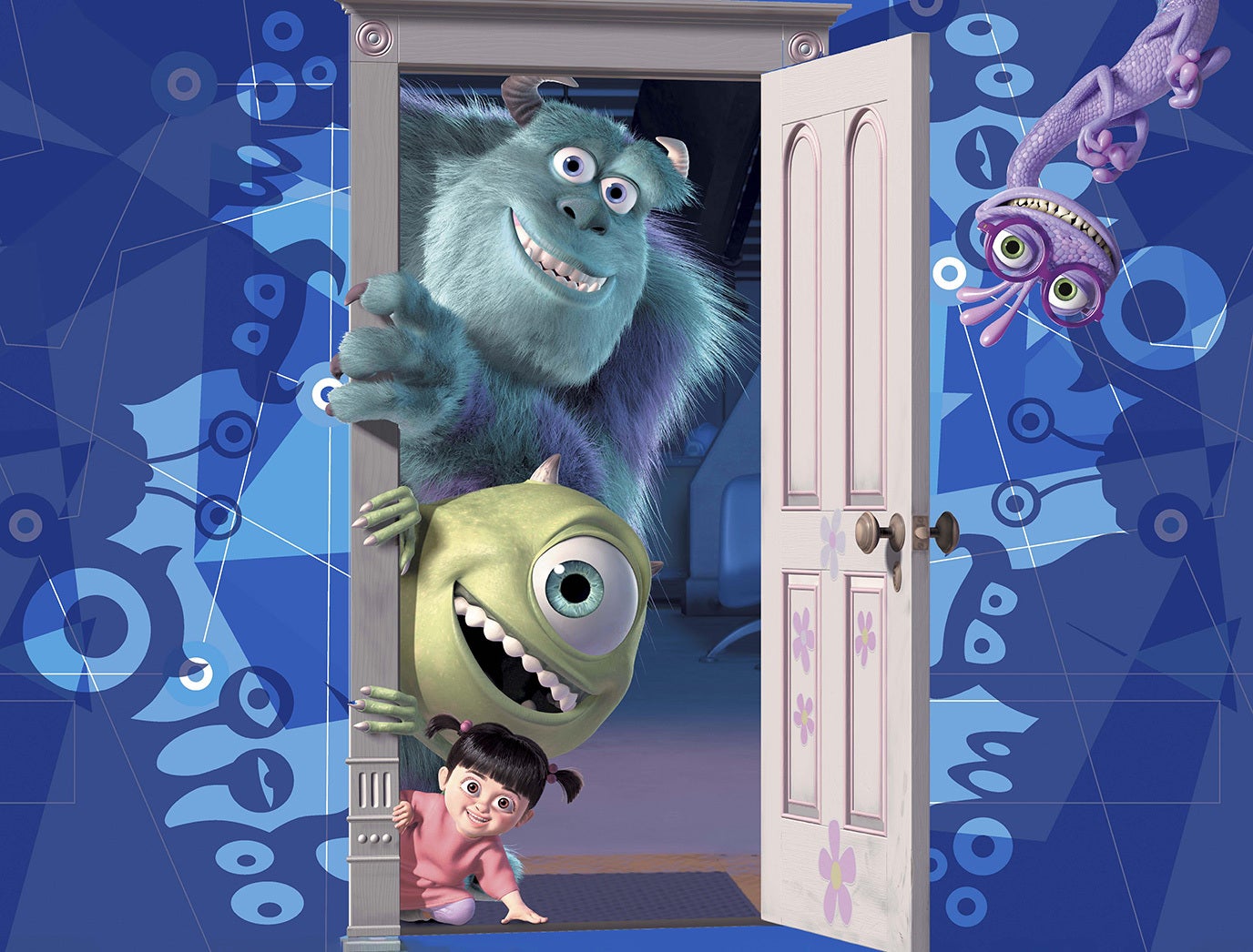 Monsters Inc Sully Door