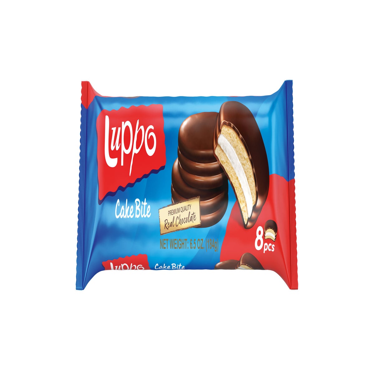 LUPPO CAKEBITE CHOCOLATE 184Gx12 - solen | Turkana Food