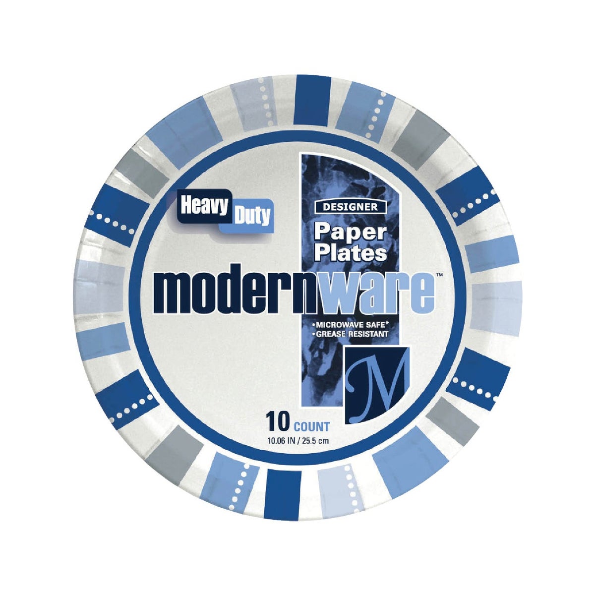 10″ Modernware Plates | 10 Count – Paper Goods Plus