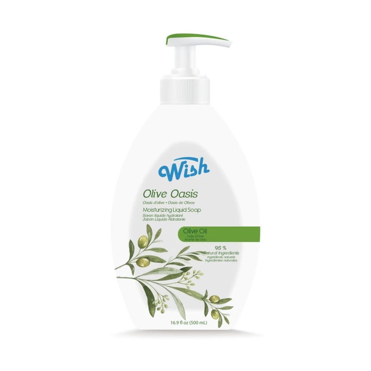WISH HAND SOAP #60370 OLIVE OASIS MOISTURIZING - liquid soap | U.W.I ...