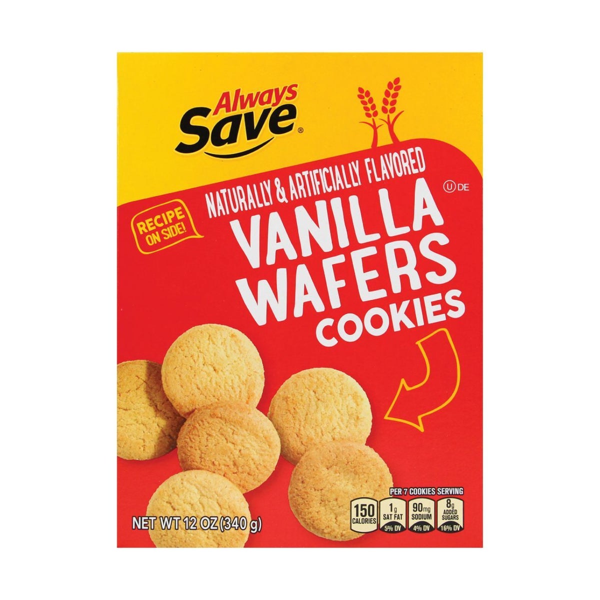 AL SAVE #2103 VANILLA WAFERS, BOX - cookies and crackers | U.W.I ...