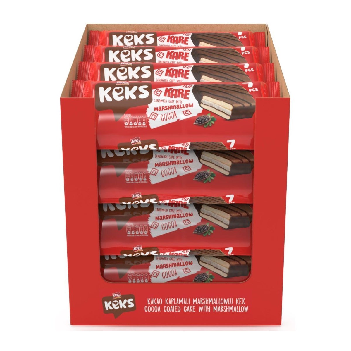 BIFA KEKS SANDWICH CAKE #4221 W/MARSHMALLOW - cookies and crackers | U ...