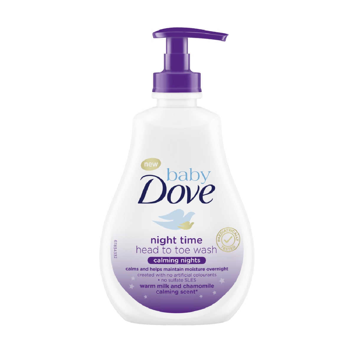 DOVE BABY WASH #5825 NIGHT TIME CALMING MOISTU - just arrived | U.W.I ...