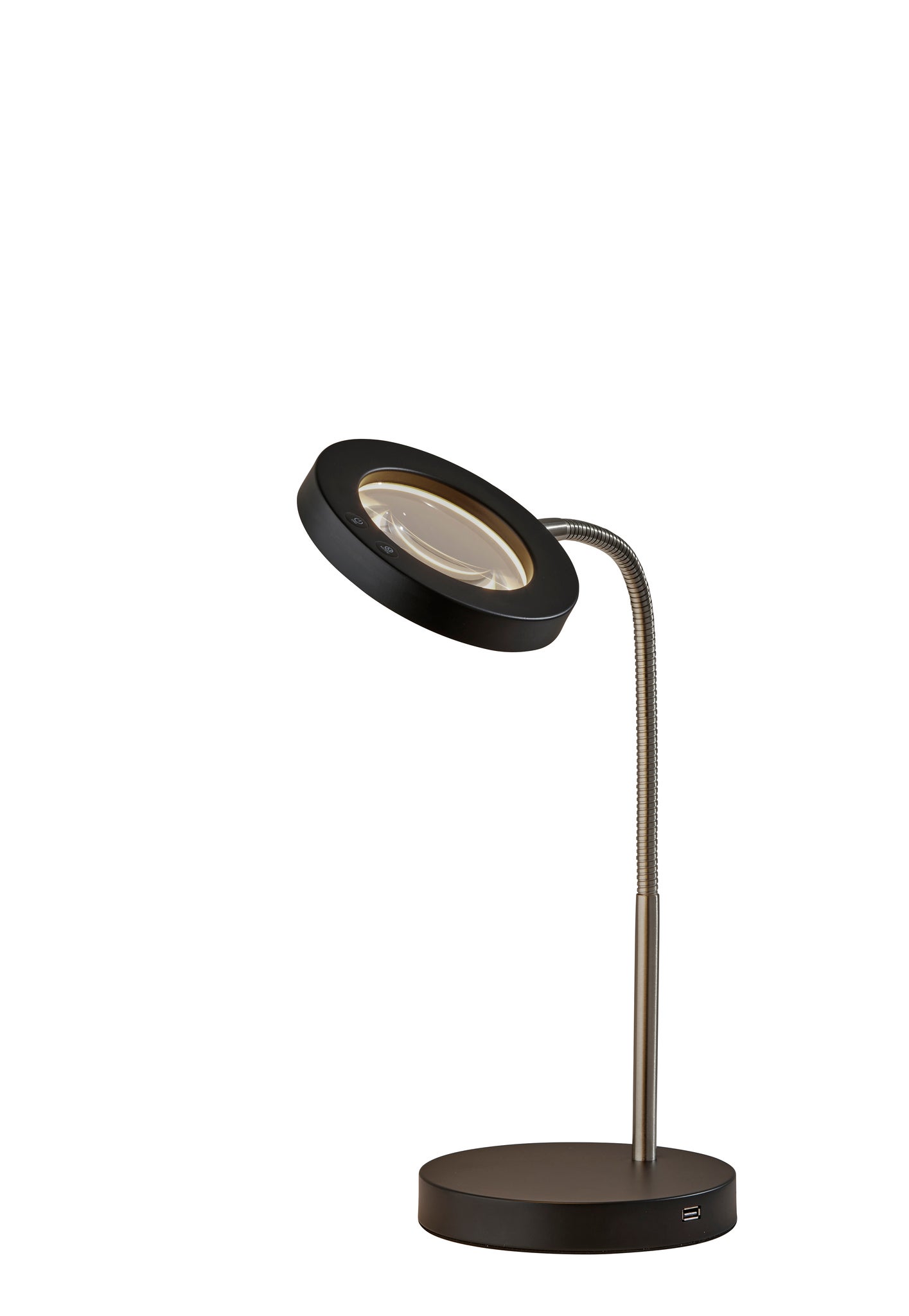 Holmes LED Magnifier Desk Lamp w/Smart Switch - smart switch | Adesso