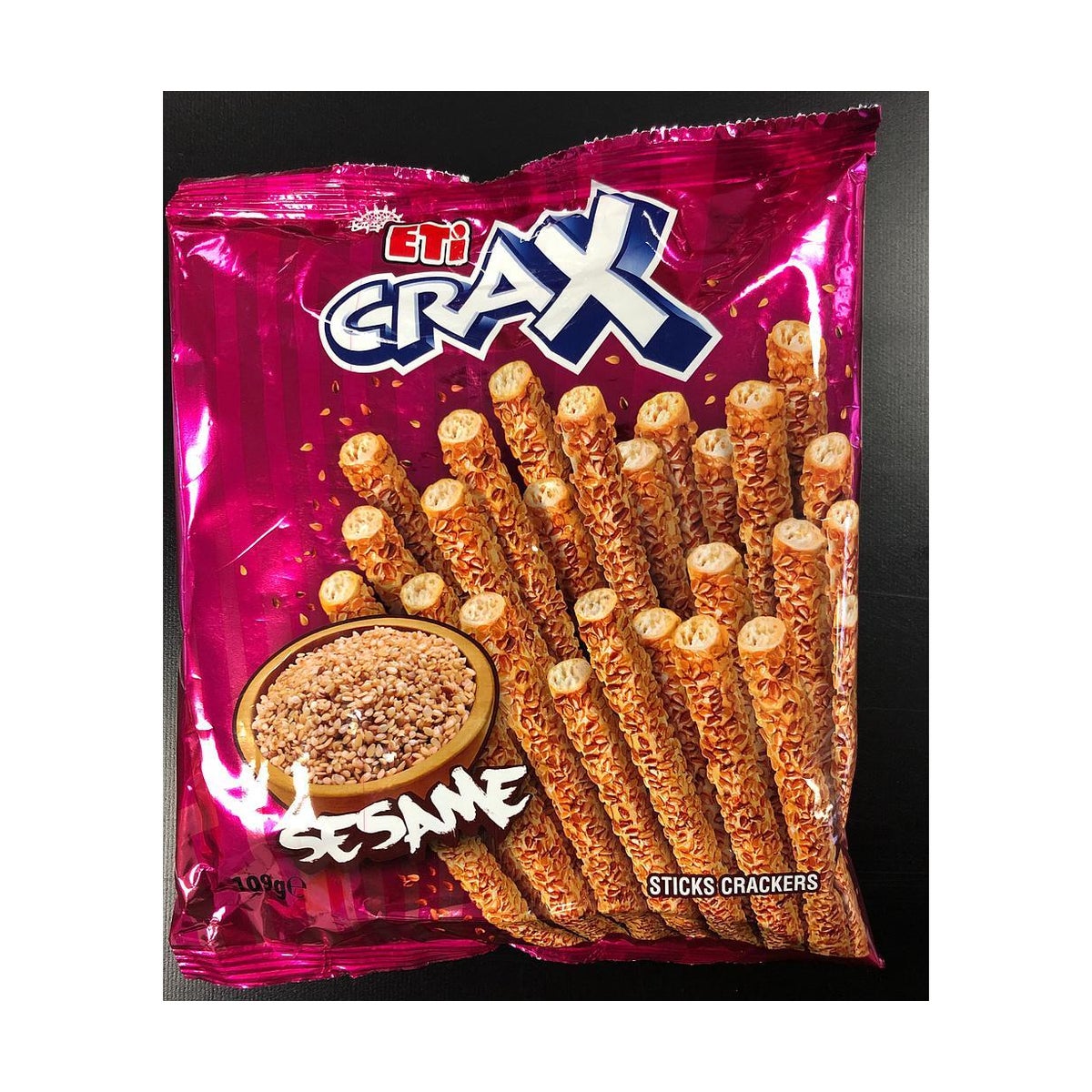 ETI CRAX SESAME STICKS 109 G 9/CASE - chips/snack bags | ARYZ Wholesale ETI CRAX SESAME STICKS 109 G 9/CASE - chips/snack bags | ARYZ Wholesale