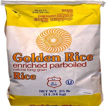 Golden Rice 25 Lb Bag