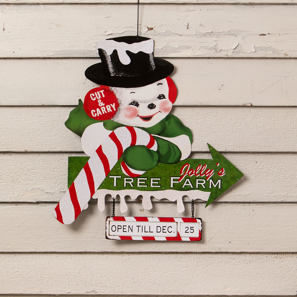 Jolly's Tree Farm Sign - new christmas 2026! | Bethany Lowe Designs