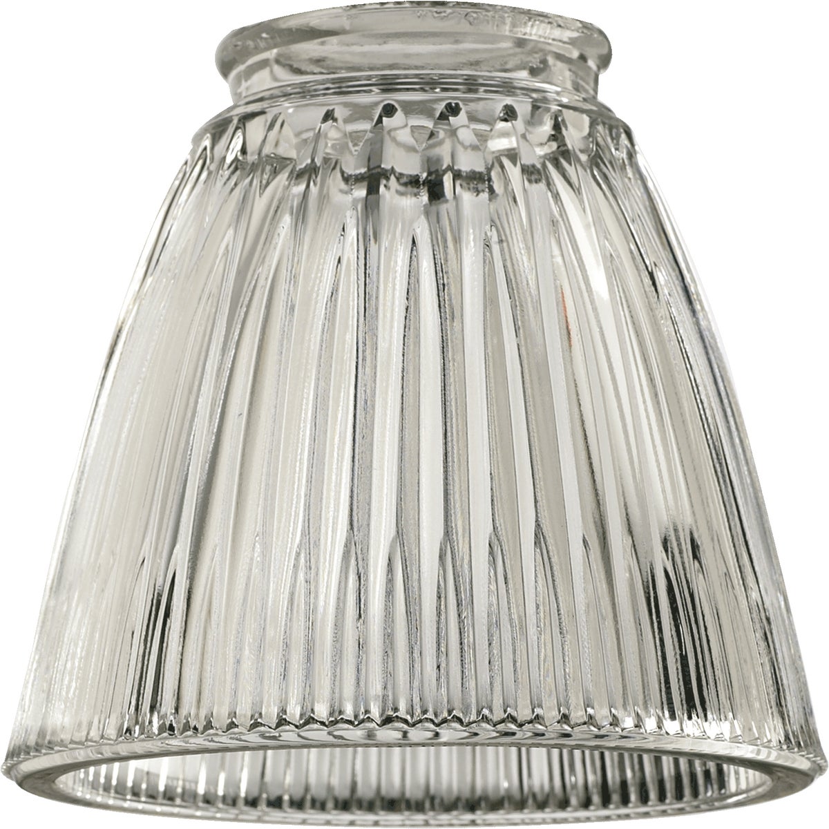 2.25" CLEAR RIBBED BELL - glass | Quorum International