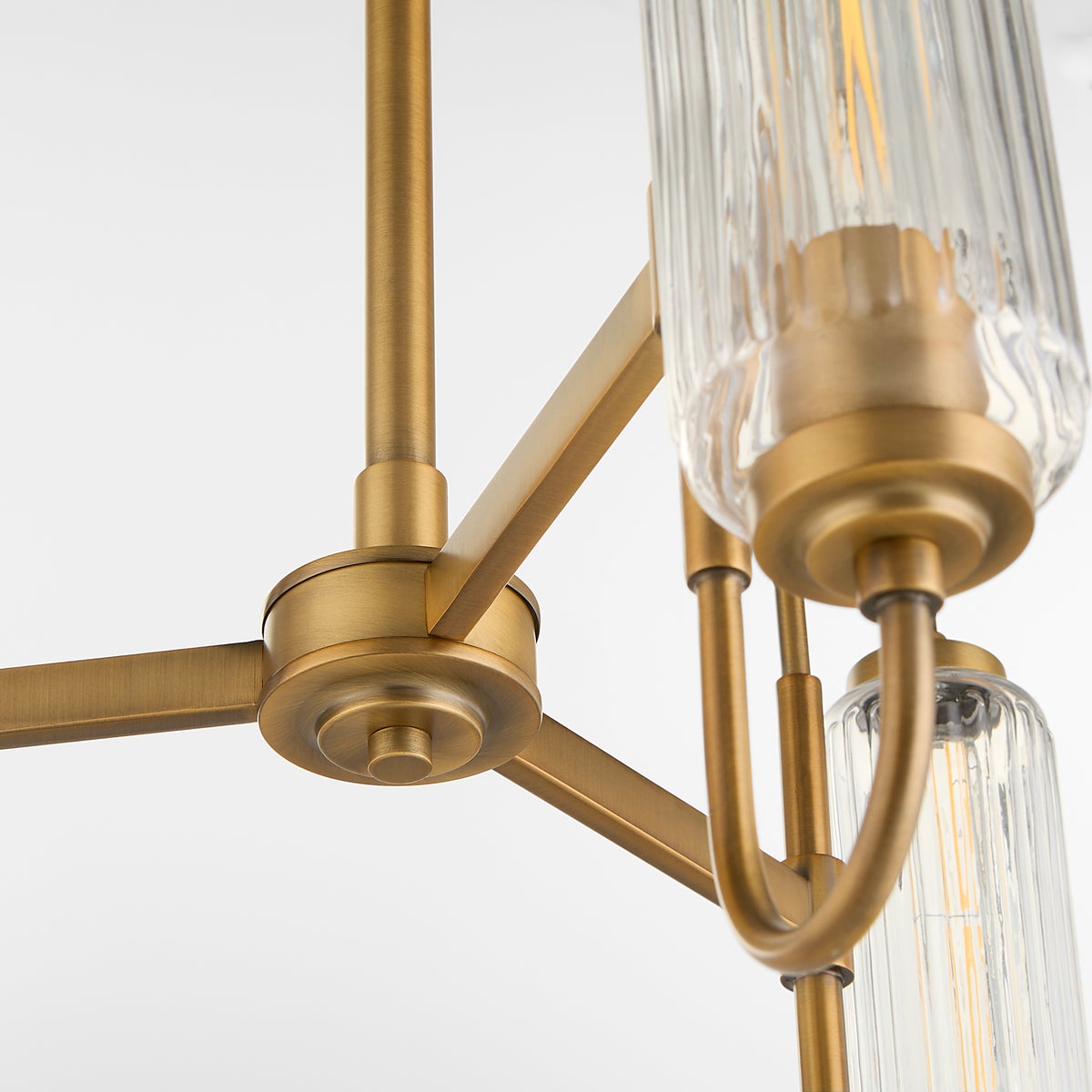 WHITMIRE 3 Light Chandelier - Brushed Brass - search results | Quorum ...