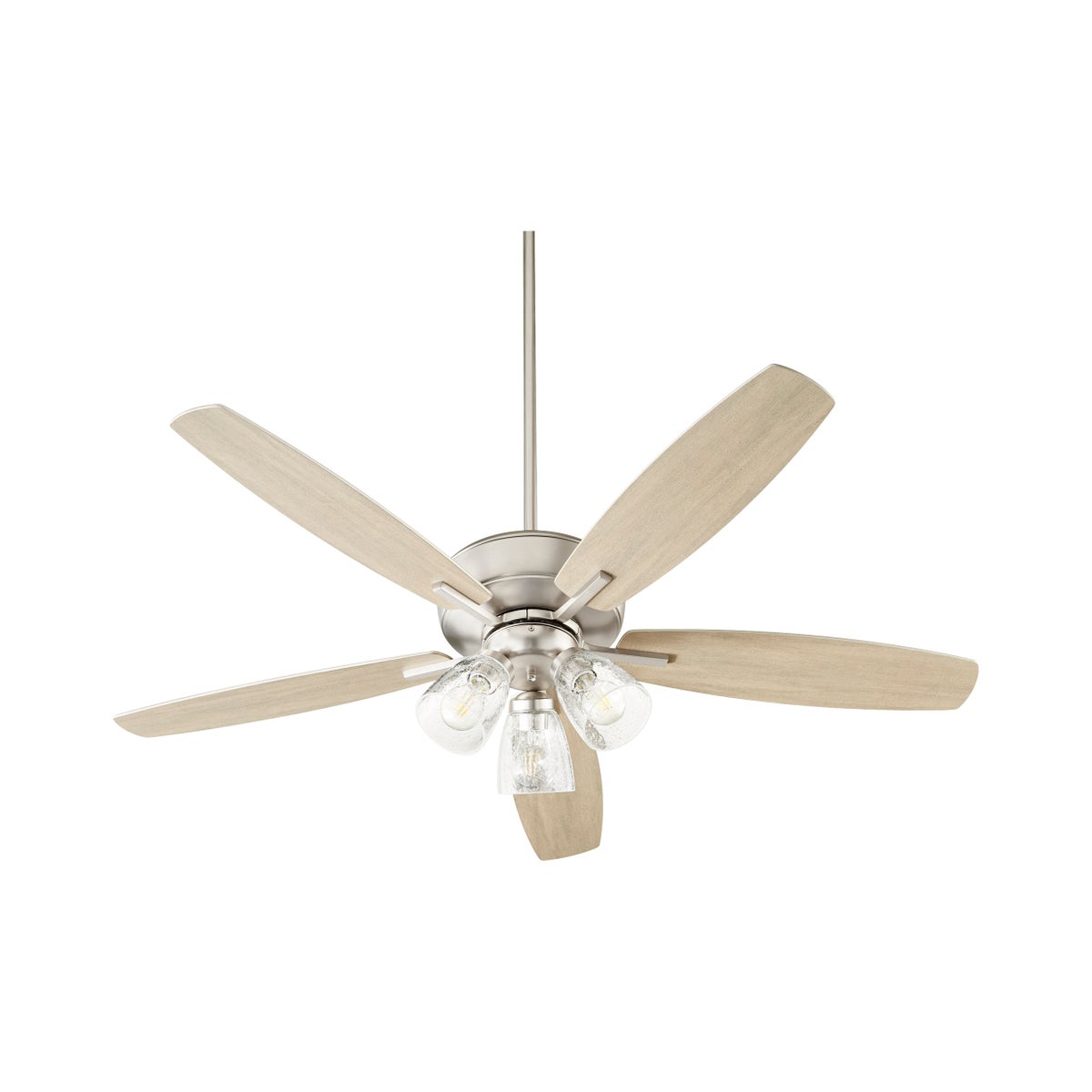 Hampton Bay 52 Brushed Nickel Ceiling Fan | Shelly Lighting