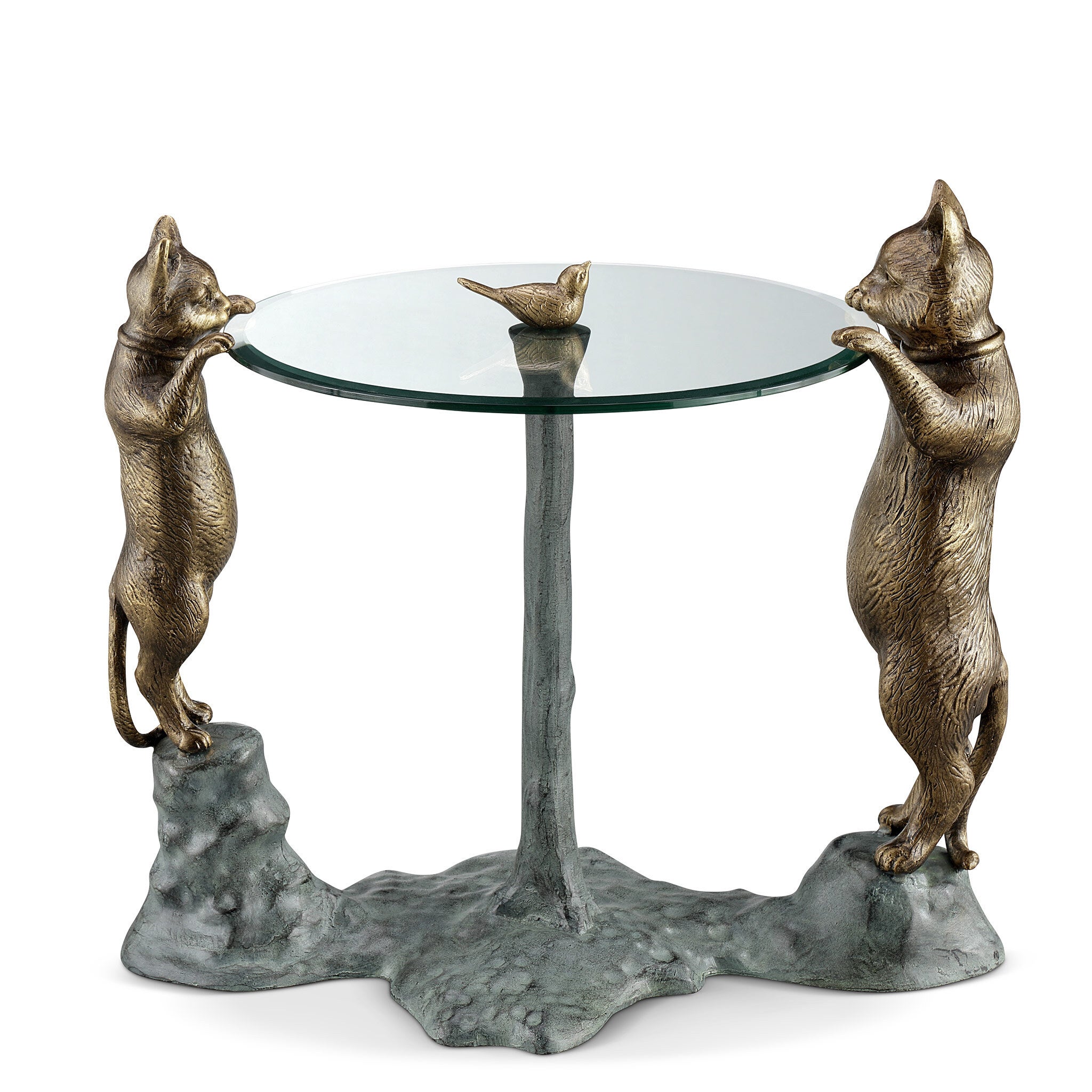 Cats On Glass Tables | Cabinets Matttroy