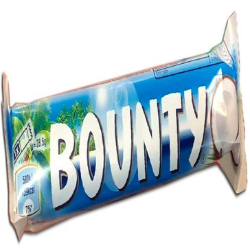 Bounty Chocolate Wrapper