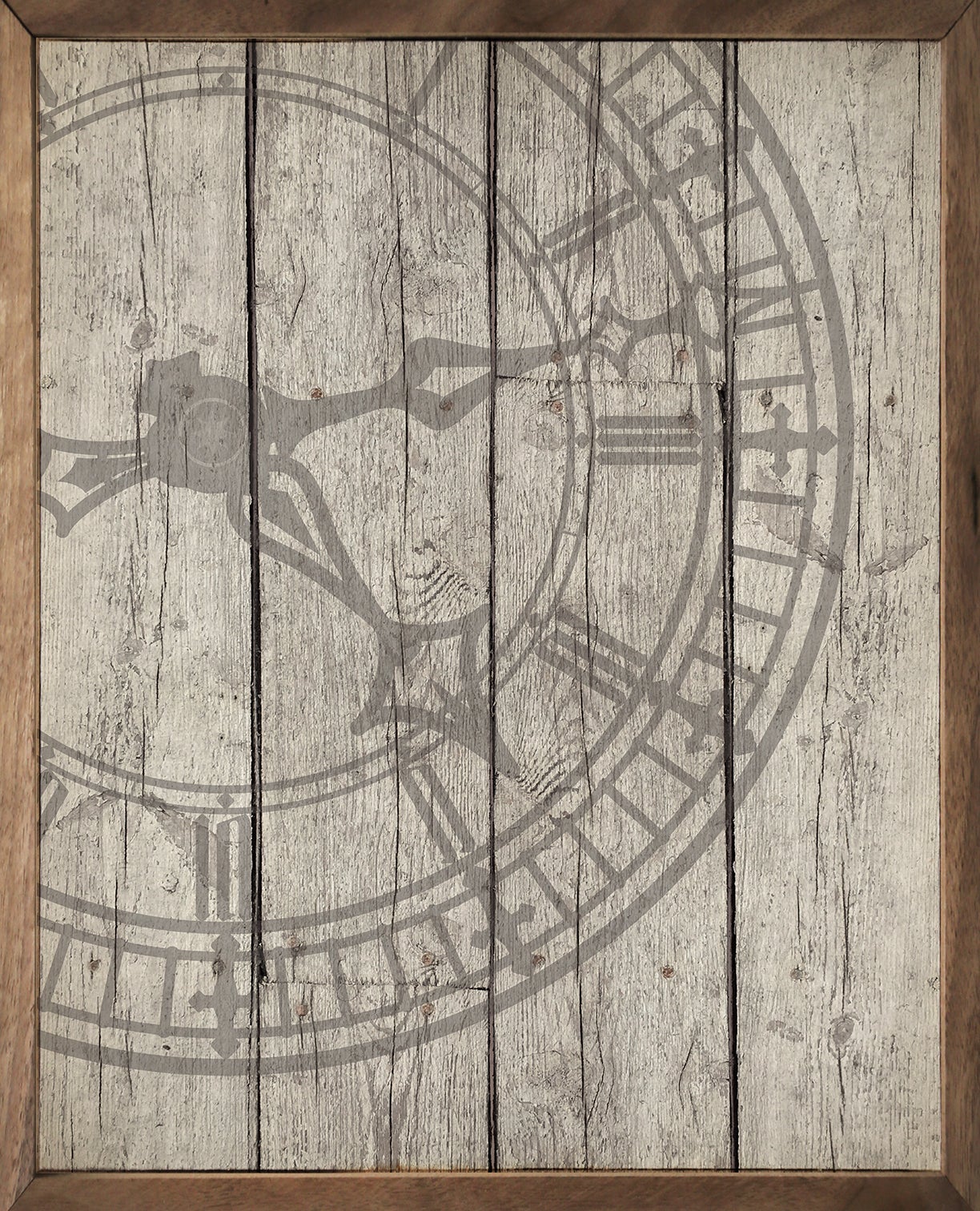 Clock Whitewash - art | Kendrick Home