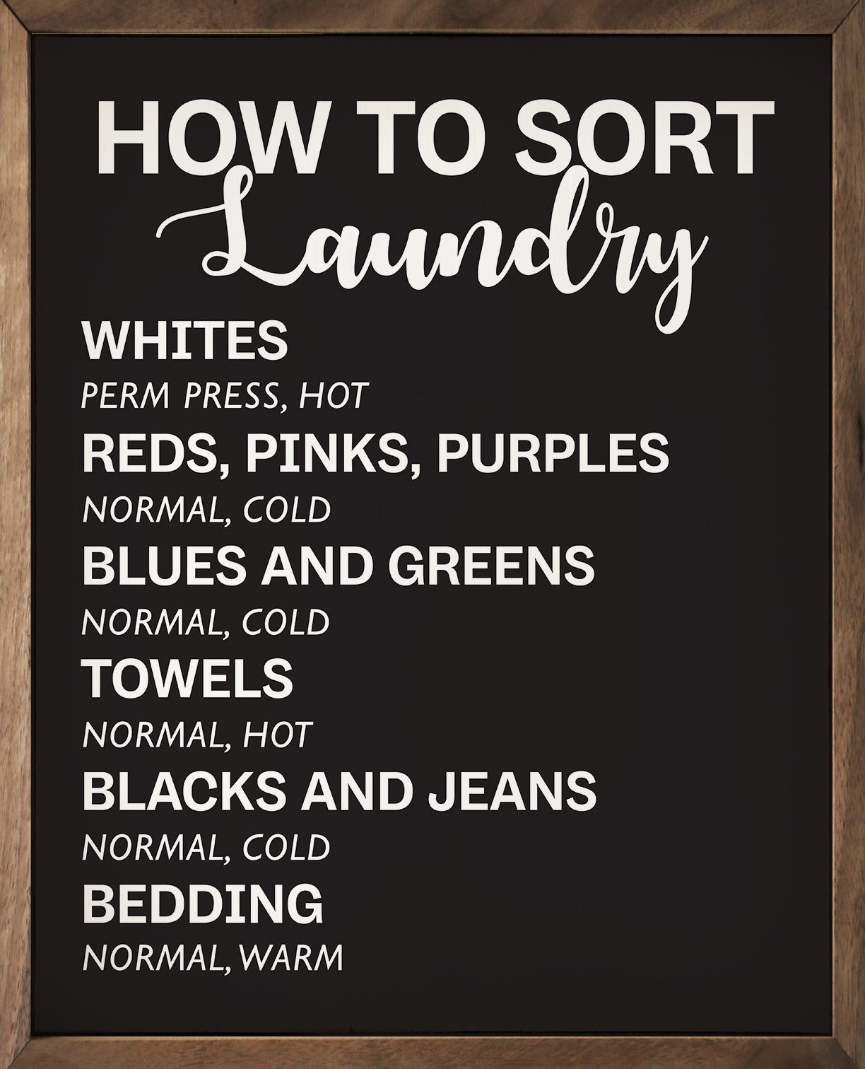 How To Sort Laundry Black - laundry | Kendrick Home