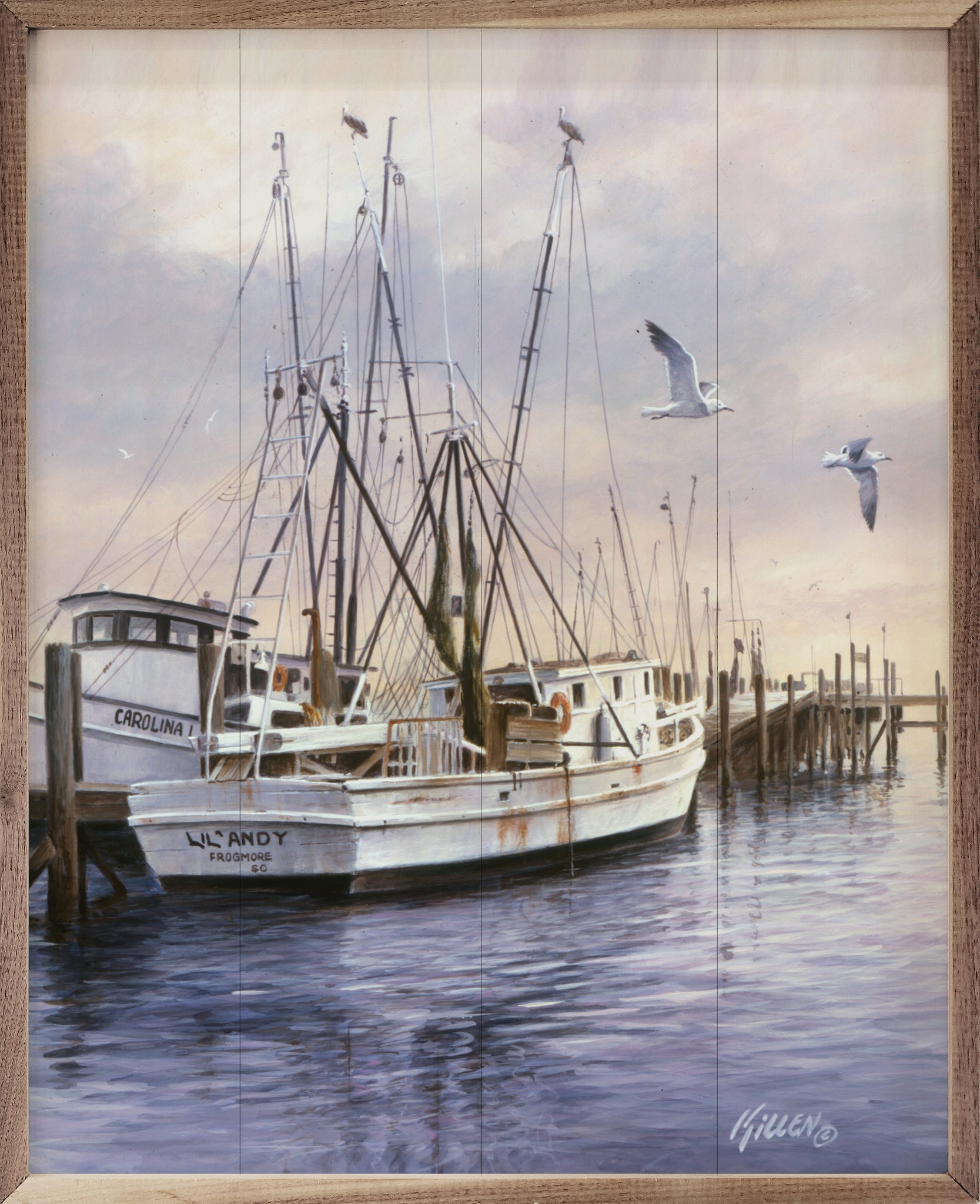 Lil Andy Shrimp Boat By Jim Killen - jim killen | Kendrick Home