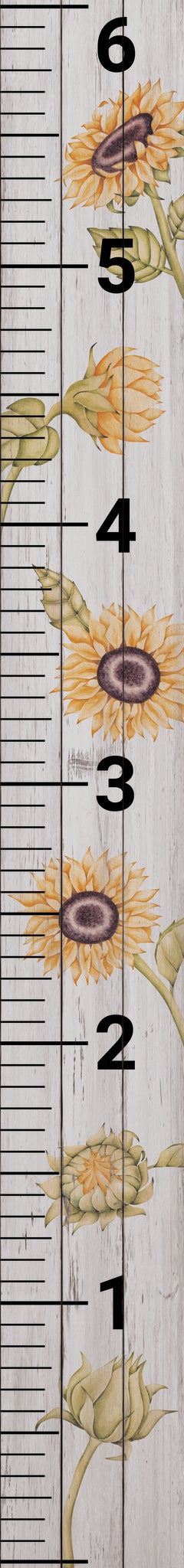 Sunflower Ruler - growth charts | Kendrick Home